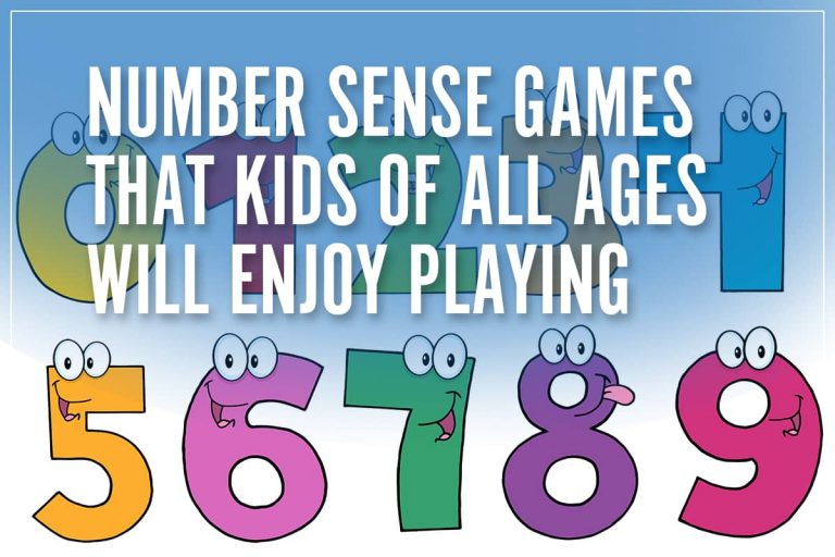 Number Sense Games That Kids of All Ages Will Enjoy Playing