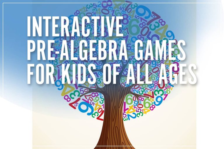 Fun, Free, Interactive Pre-Algebra Games for Kids of All Ages