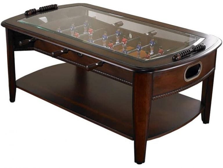 6 Best Foosball Coffee Tables Reviews 2023 │ Retracting & Glass Top